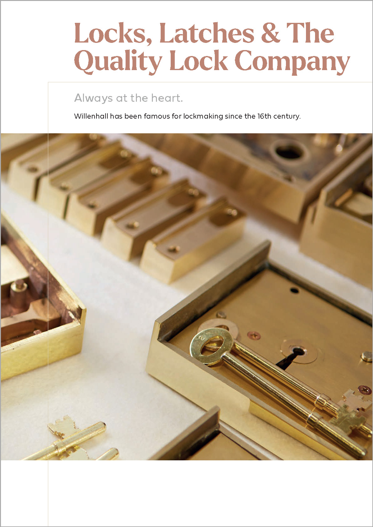 Locks and Latches Brochure