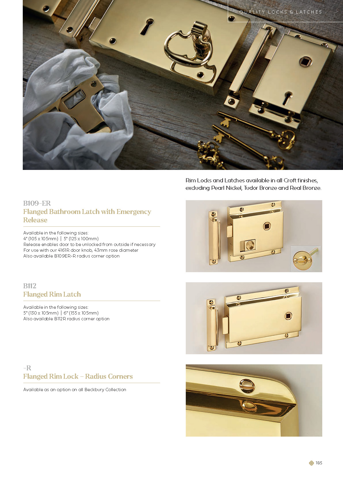 Locks and Latches Brochure