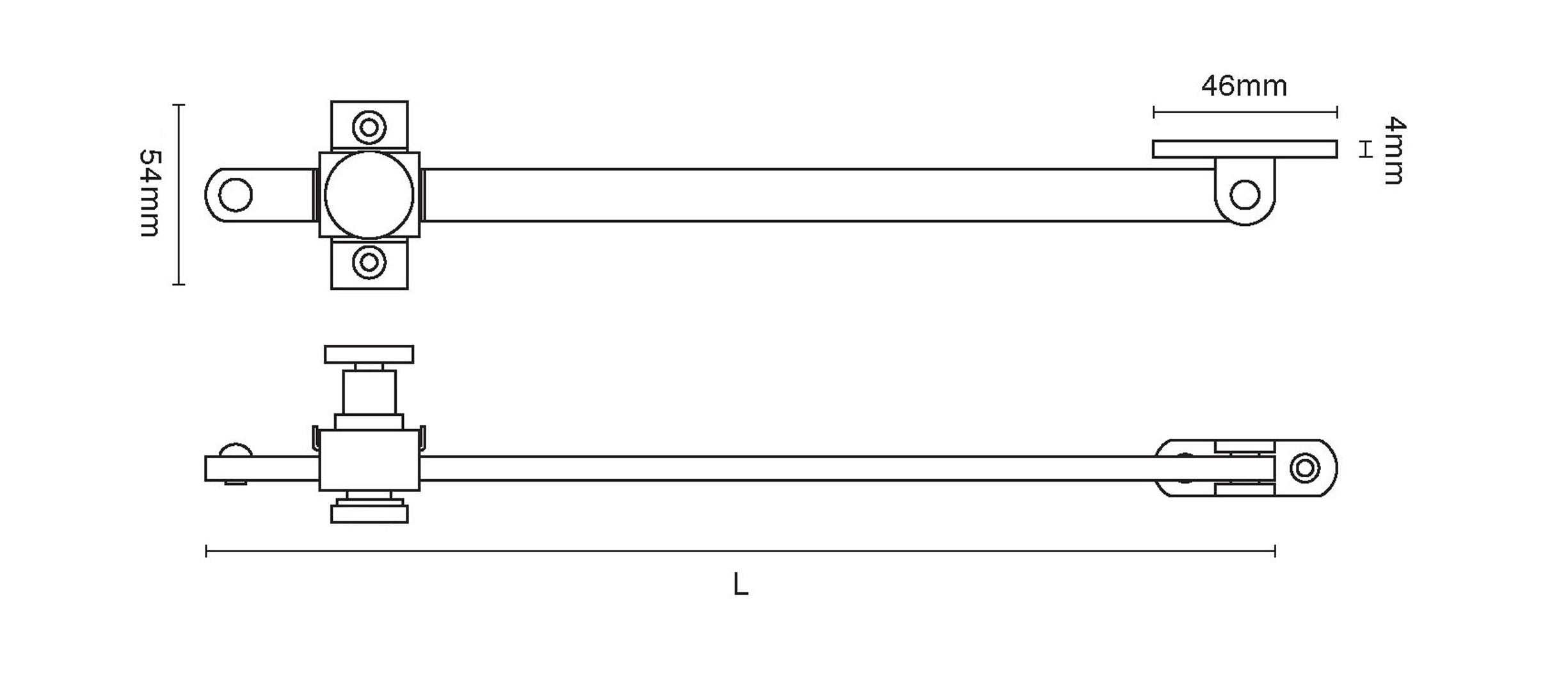 Sliding Stay | Croft Architectural Hardware